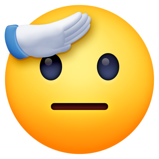 Saluting Face Emoji Saluting Face Emoji