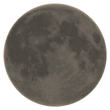 Lua Nova emoji 🌑