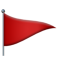 Triangular Flag Emoji 🚩