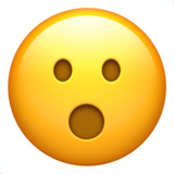 Face with Open Mouth Emoji 😮