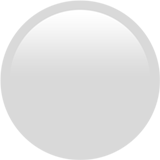White Circle Emoji ⚪