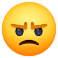 Angry Face Emoji 😠