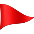 Triangular Flag Emoji 🚩