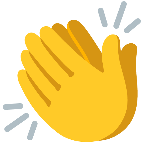 Tleskání rukou emoji 👏