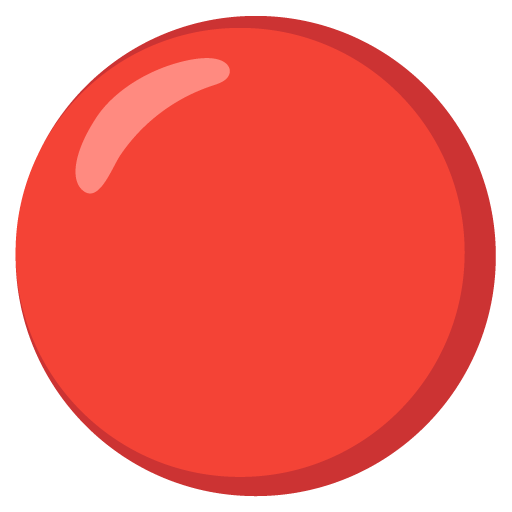 Red Circle Emoji 🔴