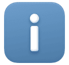 ℹ️ Значок информации эмодзи