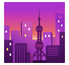 🌆 Cityscape at Dusk Emoji