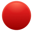 🔴 Red Circle Emoji