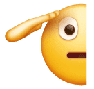 Saluting Face Emoji 🫡