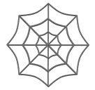 Spider Web Emoji 🕸️