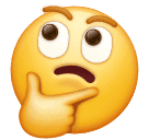 🤔 Thinking Face Emoji