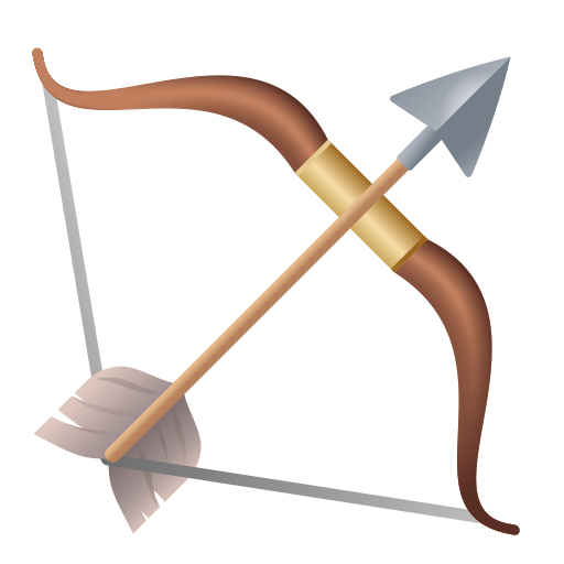 Bow and Arrow Emoji 🏹