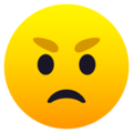 Angry Face Emoji 😠