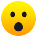 Face with Open Mouth Emoji 😮