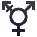 Transgender Symbol Emoji ⚧️