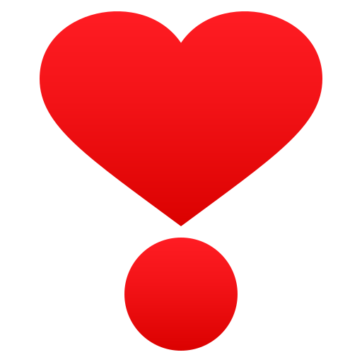 Heart Exclamation Emoji ️