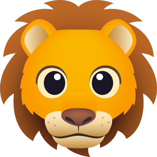 Lion Emoji 🦁