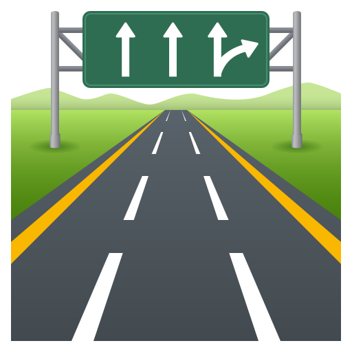 高速公路表情符号 🛣️