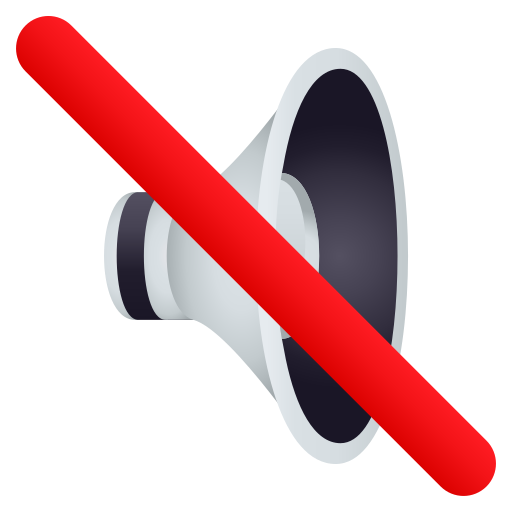 Muted Speaker Emoji 🔇