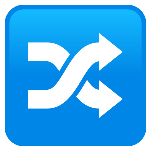 Shuffle Tracks Button Emoji 🔀