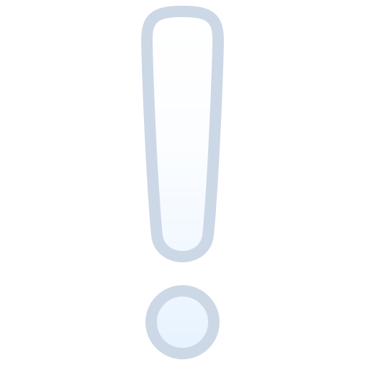 White Exclamation Mark Emoji