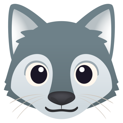 Wolf Emoji 🐺