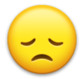 Disappointed Face Emoji 😞