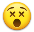 Face with Crossed-Out Eyes Emoji 😵