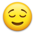 Relieved Face Emoji 😌