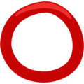 Hollow Red Circle Emoji ⭕