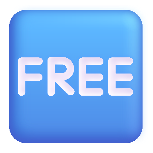 Free Button Emoji 🆓