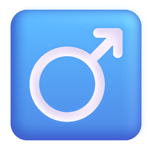 Male Sign Emoji ♂️