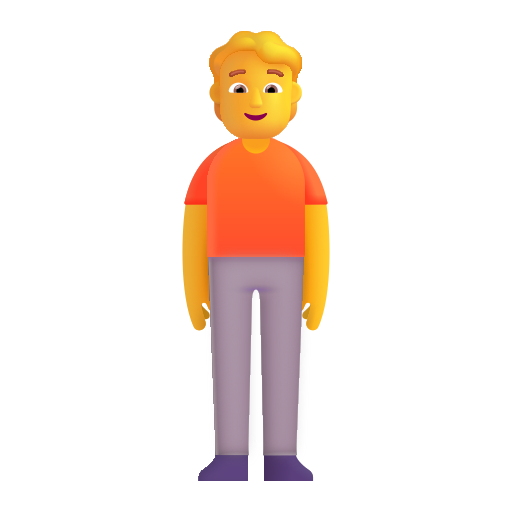 Person Standing Emoji 🧍