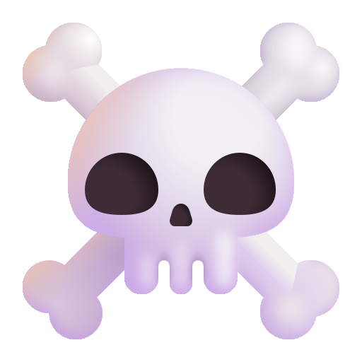 Skull and Crossbones Emoji ☠️