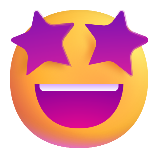 Star-Struck Emoji 🤩