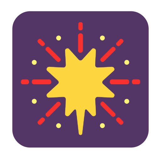 🎆 Фейерверк эмодзи