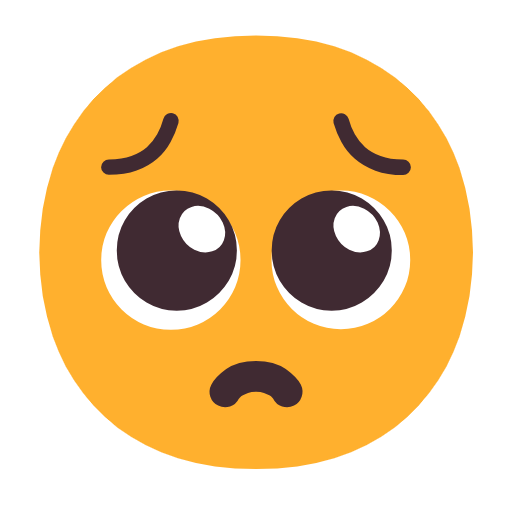 Pleading Face Emoji 🥺