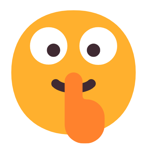 Shushing Face Emoji 🤫