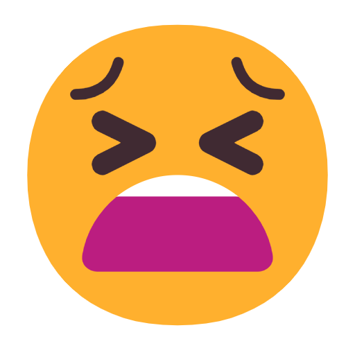 Tired Face Emoji 😫