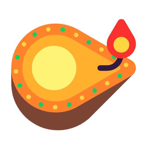 Diya Lamp Emoji 🪔