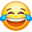 Rosto Chorando De Rir emoji 😂