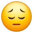 Pensive Face Emoji 😔