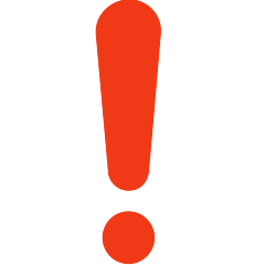 Red Exclamation Mark Emoji