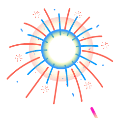 Fireworks Emoji 🎆