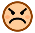 Angry Face Emoji 😠