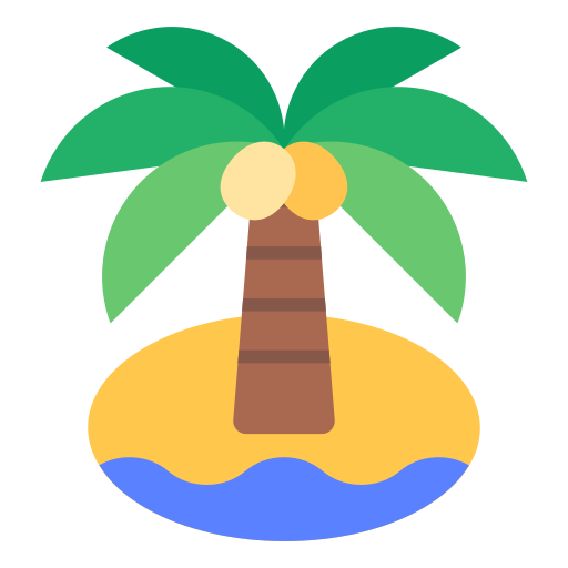 Desert Island Emoji 🏝️