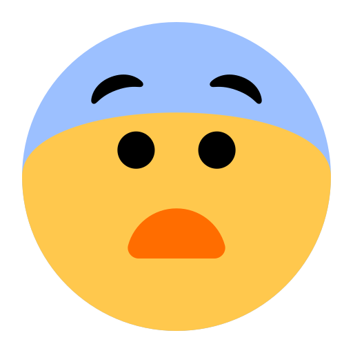 Fearful Face Emoji 😨