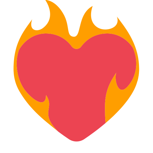 Heart on Fire Emoji ️‍🔥