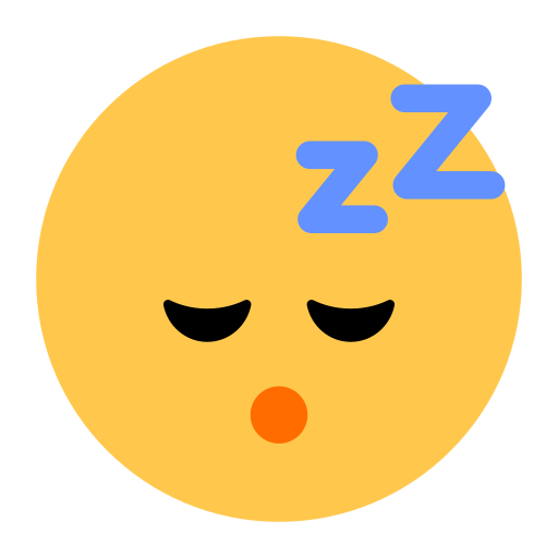 Sleeping Face Emoji 😴