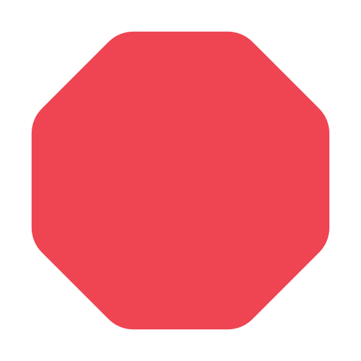 Stop Sign Emoji 🛑